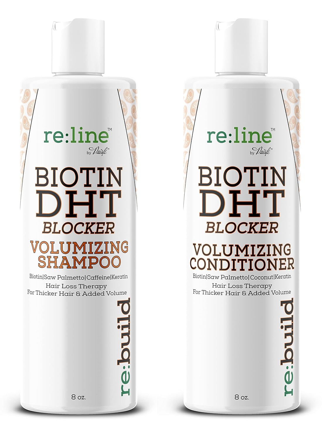 NATURAL Volumizing Shampoo and Conditioner for Hair Growth – re:line ...